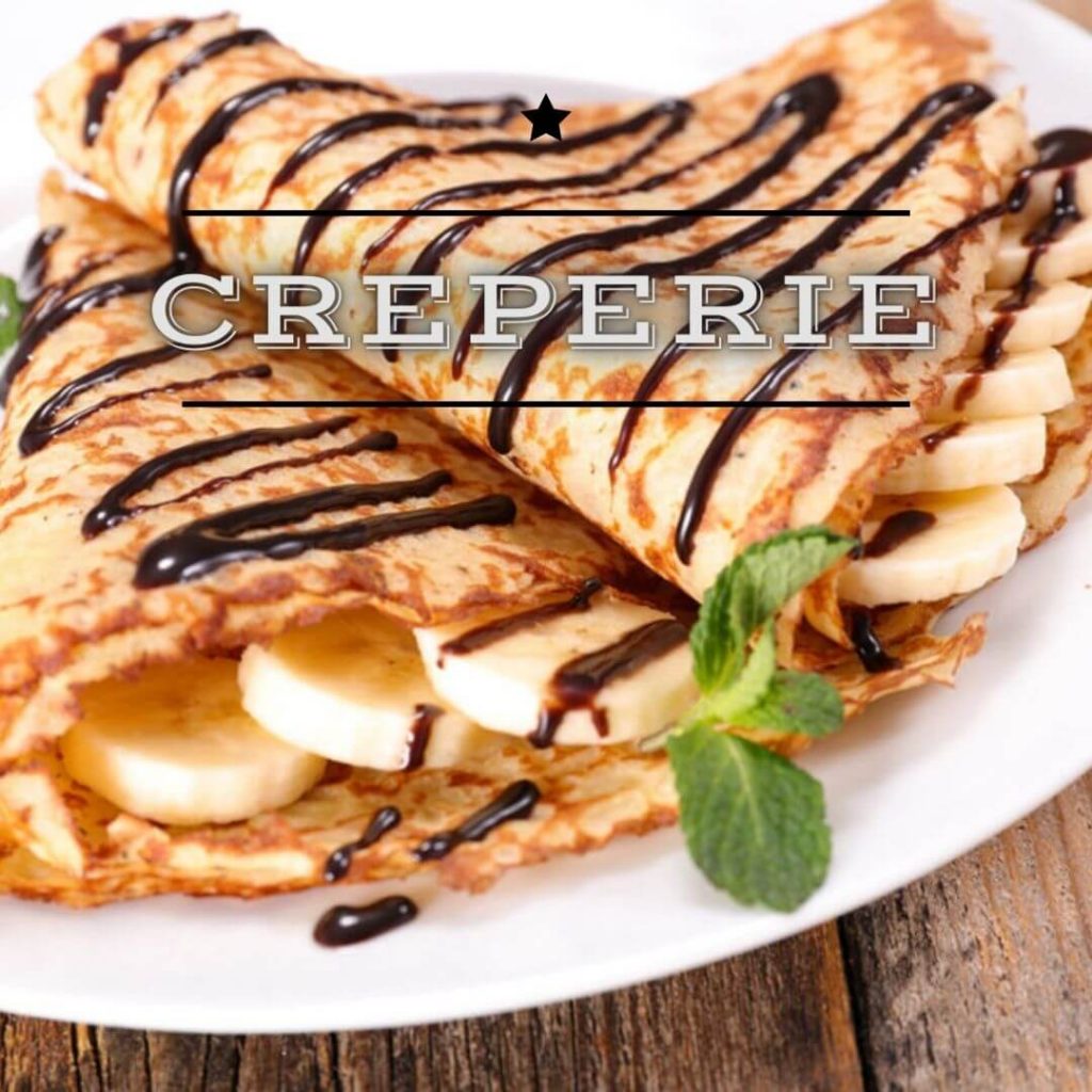 Creperies near me. Best places and deals with online map.